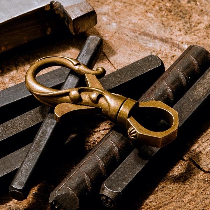 Handmade key ring clip – Coppertist