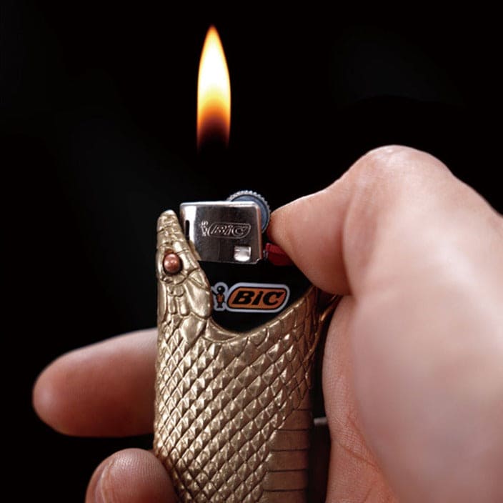 Snake Head Lighter – Coppertist